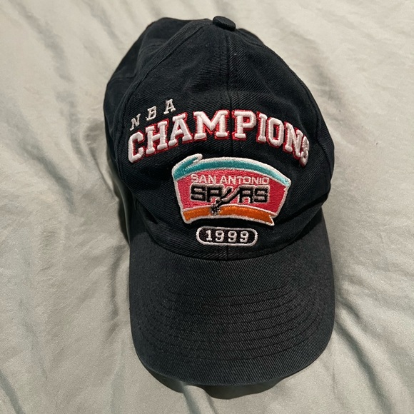 Accessories | Vintage Official Nba San Antonio Spurs Baseball Cap 1999 ...